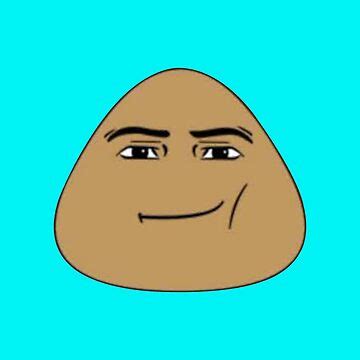 Pou Meme Sticker For Sale By Tttatia Redbubble