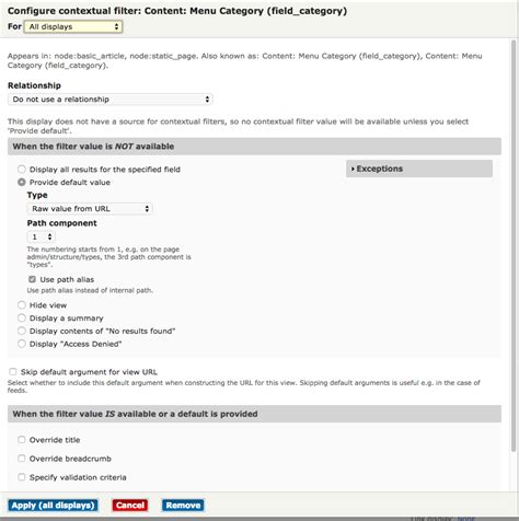 7 Views Contextual Filters And Url Aliases Drupal Answers