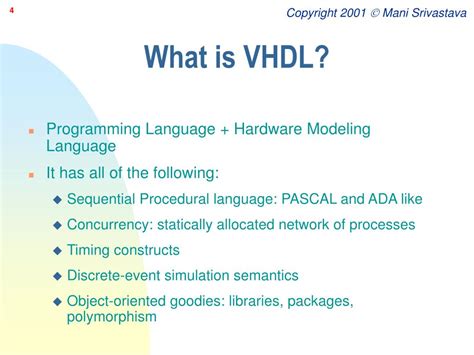 Ppt Vhdl Overview Powerpoint Presentation Free Download Id6991479