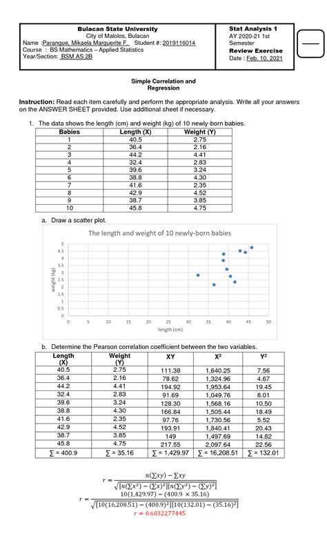 Solution Bulacan State University Stat Analysis Studypool