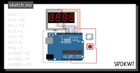 OOAA Stopwatch Wokwi ESP32 STM32 Arduino Simulator