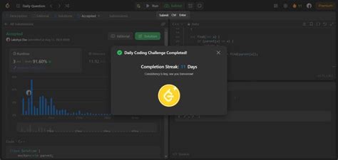 Lakshya Kumar Das On Linkedin Codingjourney Dsa C Leetcode