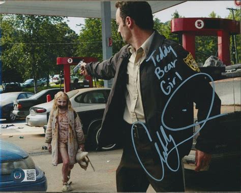 Addy Millerteddy Bear Girl Bam Box Horror Signed 8x10 Auto Beckett