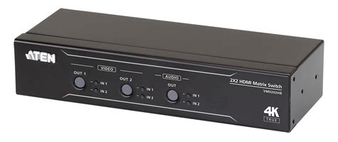 X True K HDMI Matrix Switch With Audio De Embedder Aten VM HB KVM Switch Versand