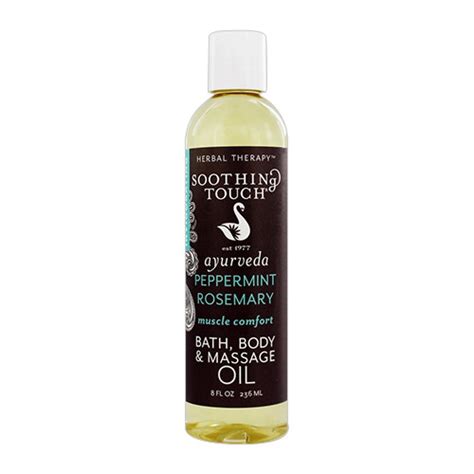 Soothing Touch Bath And Body Massage Oil Muscle Comfort 8 Oz