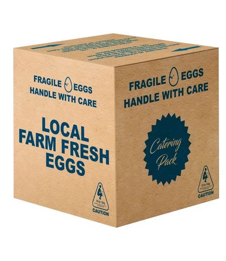 Custom Egg Packaging Boxes Durable Food Safe Egg Cartons Cbi