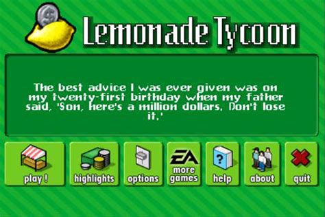 Lemonade Tycoon