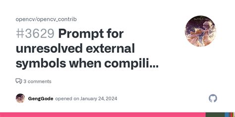 Prompt For Unresolved External Symbols When Compiling Cvv Modules