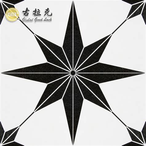 Square Flower Pattern Porcelain Porcelain Mosaic Tile Porcelain Tile Ceramic Tile Goodluck