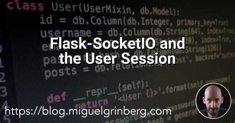 Flask Socketio And The User Session