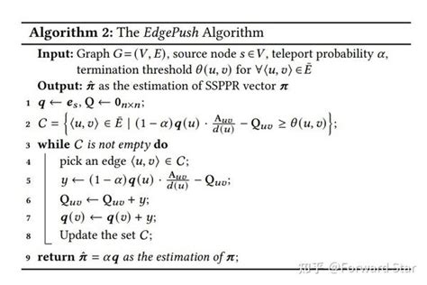 基于边递推的单源 Pagerank 算法 Edge Pushed Pagerank 知乎 基于边递推的单源 Pagerank 算法 Edge Pushed Pagerank 知乎