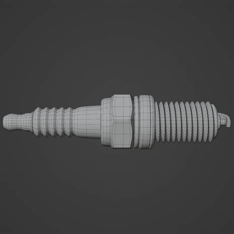 Spark Plug Model Turbosquid 2018812