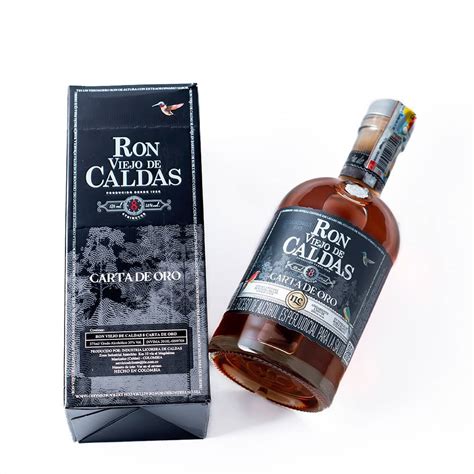 Ron Viejo De Caldas Carta De Oro 375ml Tienda Commerk Antioquia