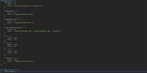 Prohibition Of Rank Rights Adonis Scripting Support Developer Forum Roblox