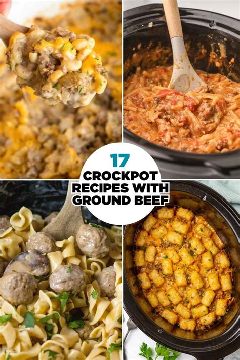 17 Delicious Crockpot Casseroles With Ground Beef Balancing Motherhood