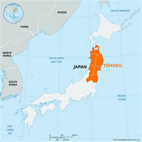 Tohoku Japan 6 Prefectures Map And Culture Britannica