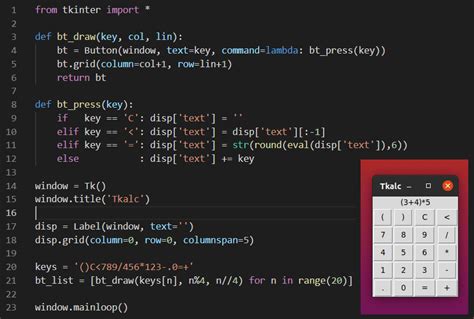 calculator in python code hướng dẫn từ cơ bản Đến nâng cao