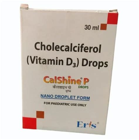 Calshine P Cholecalciferol Vitamin D3 Drop 30 Ml At ₹ 155 Box In Gurugram