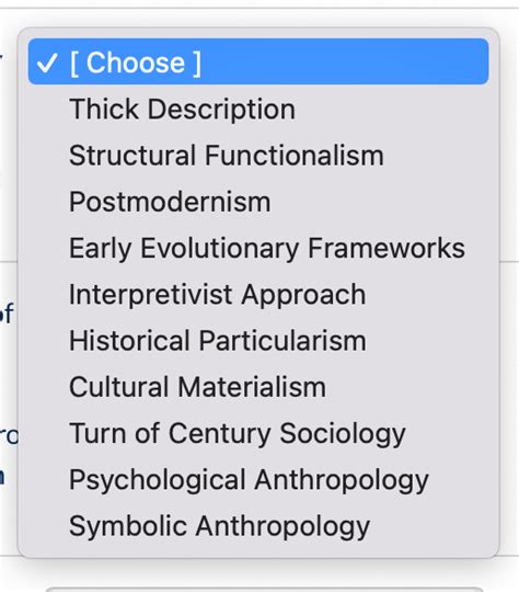 Matching Choose The Correct Theoretical Framework