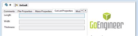 Solidworks Pdm Variable Mapping Tips And Tricks Mass Properties File