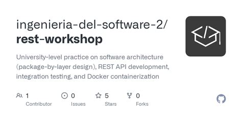 Github Ingenieria Del Software 2rest Workshop University Level Practice On Software