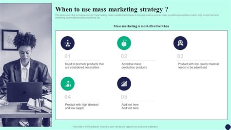 When To Use Mass Marketing Strategy Detailed Guide To Mass Marketing