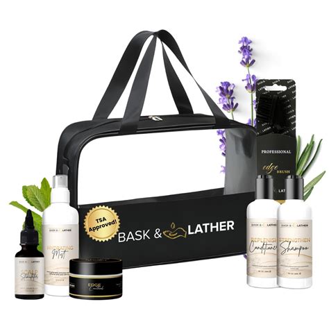Bask And Lather On The Go Travel Essential Kit Hydrating