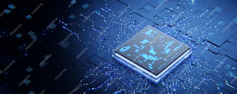 Premium Photo Abstract Microelectronics Technology Concept Abstract