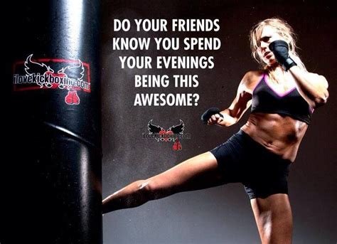 Kickboxing Girl Quotes