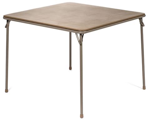 Xl Series 38 Square Folding Card Table Portable Easy To