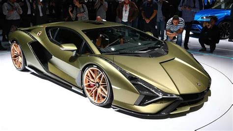 Lamborghini Sian Fkp 37 Honors Ferdinand Piëch At Frankfurt