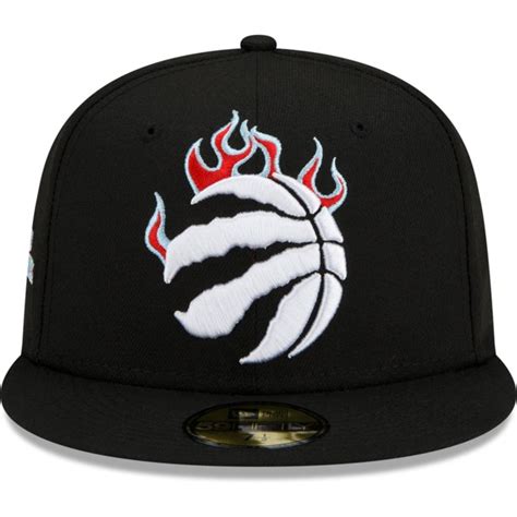 New Era Toronto Raptors Team Fire 59fifty Fitted Hat