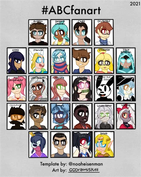 Abcs Of Fanart By Ggdrawsstuff On Deviantart