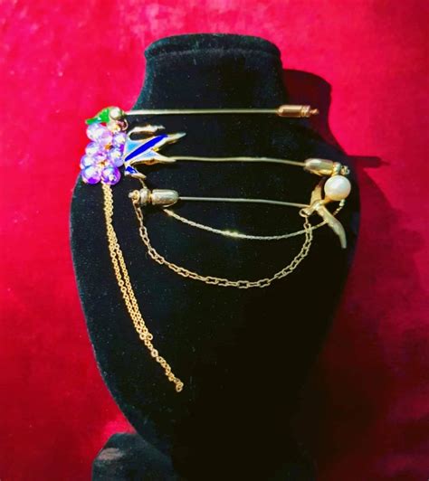 Brooch Pin Set Version A Womens Fashion Jewelry And Organizers