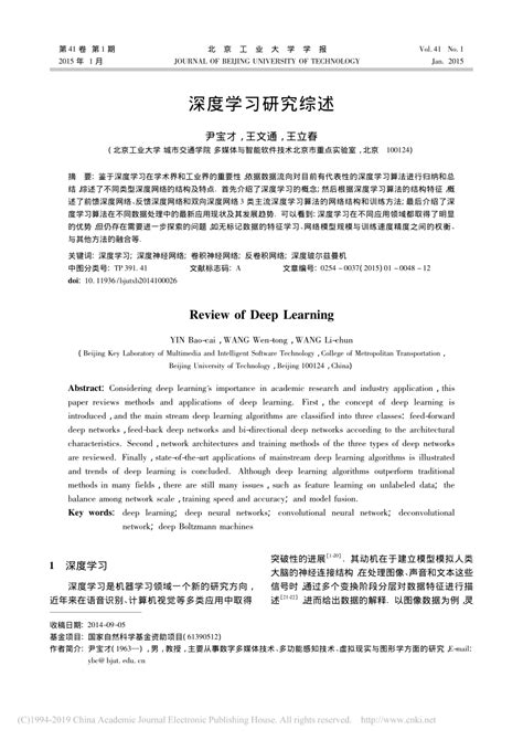 Pdf Review Of Deep Learning