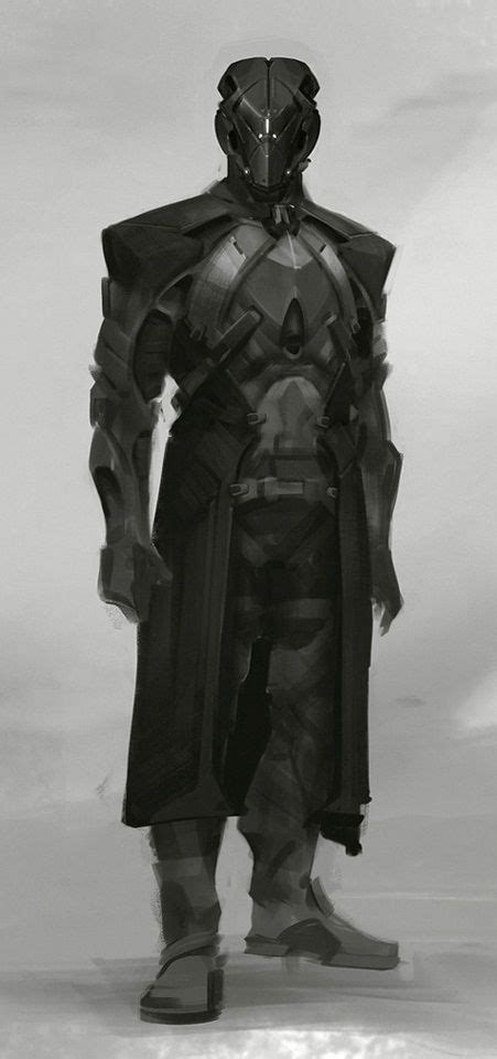 Sci Fi Knight Armor Concept Art