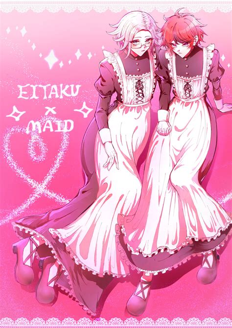 Aotsuki Eito And Sumino Takumi The Hundred Line Last Defense Academy Drawn By Mhyromrom