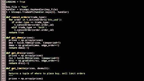 Btc E Trading Bot Python