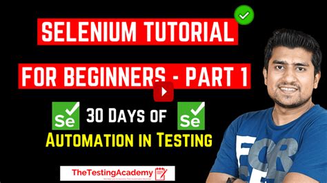 🛑 selenium tutorial for beginner [running your first automation test