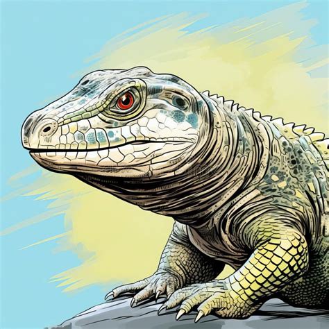 Cartoon Tegu Stock Illustrations 11 Cartoon Tegu Stock Illustrations