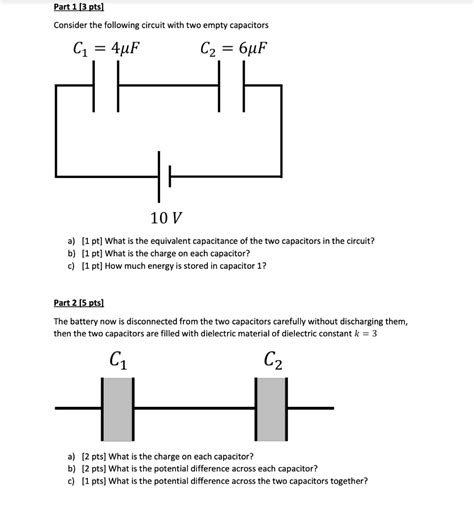 [solved] Consider The Following Circuit With Two Empty Ca