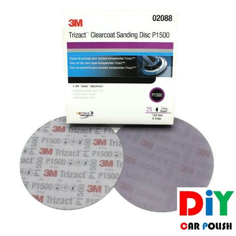 3m กระดาษทรายกลมไตรแซ็ค 6 นิ้ว เบอร์ 1500 หลังสักหลาด ราคา ชิ้น Shopee Thailand