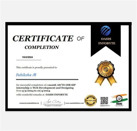 Subiksha Murugan On Linkedin Internshipsuccess Webdevelopment