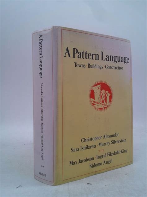 A Pattern Language Towns Buildings Construction By Christopher Alexander Etsy