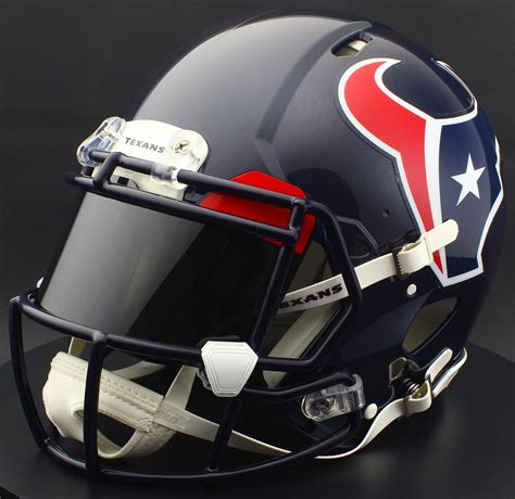 Houston Texans Nfl Gameday Authentic Football Helmet W Eye Shield