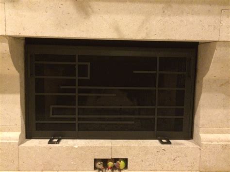 Frank Lloyd Wright Style Fireplace Screen Maker Marketplace