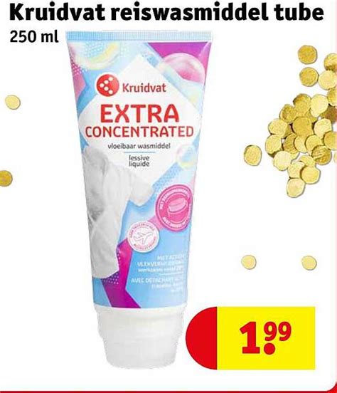 Kruidvat Extra Concentrated Vloeibaar Wasmiddel Aanbieding Bij Kruidvat