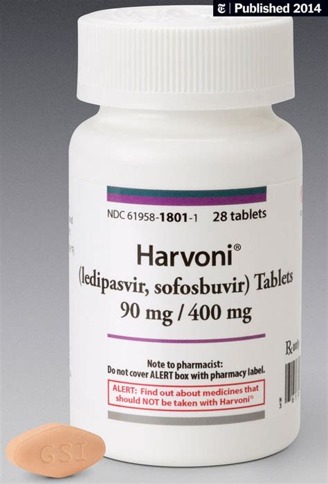 Harvoni A Hepatitis C Drug From Gilead Wins Fda Approval The New