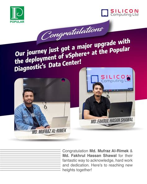 Silicon Computing Ltd On Linkedin Techtriumph Vsphereplussuccess