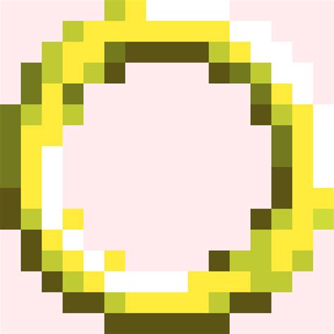 Pixilart Sonic The Hedgehog Ring Sprite By Bluegrass37